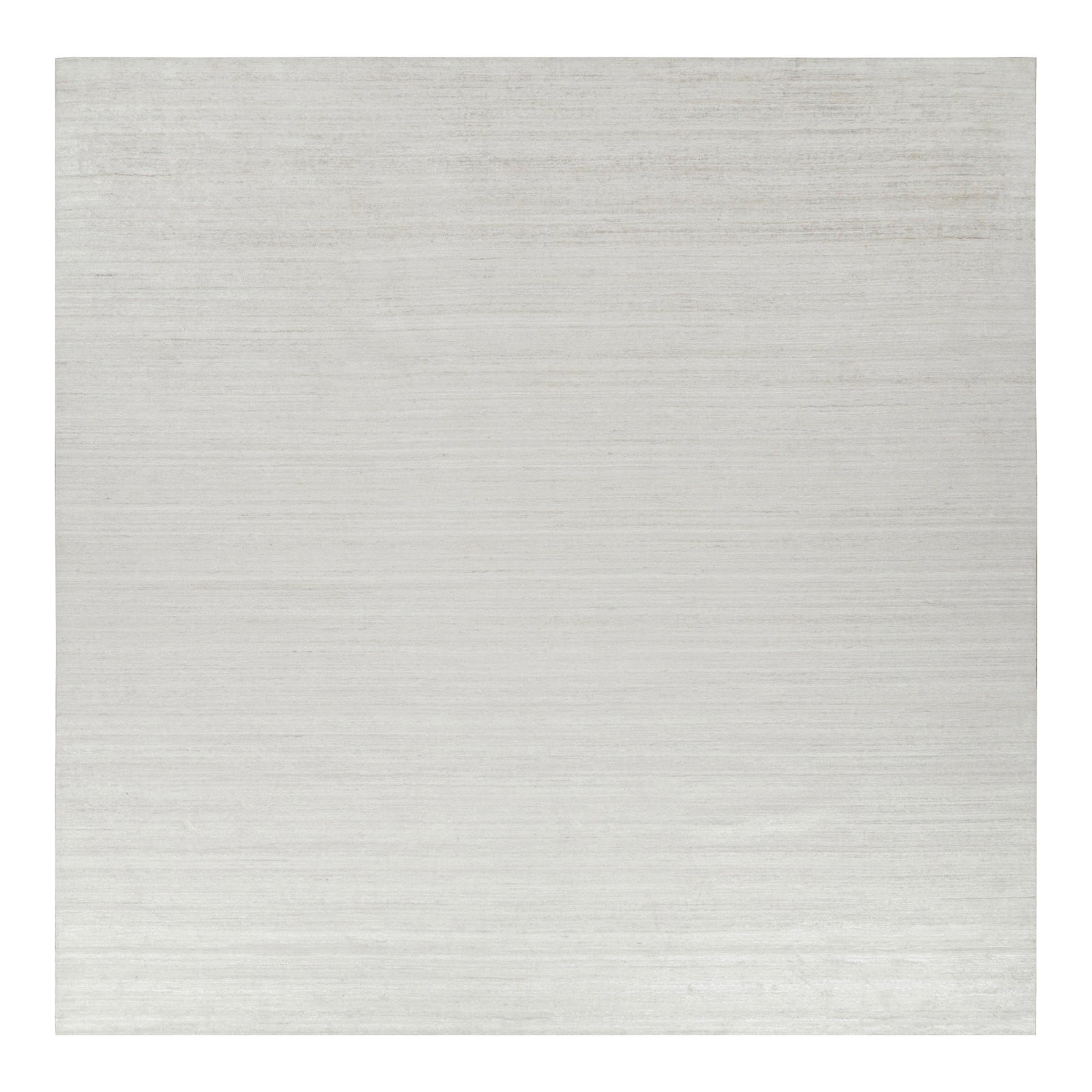 Rug & Kilim’s Oversized Textural Square Rug In Solid White and Gray ...