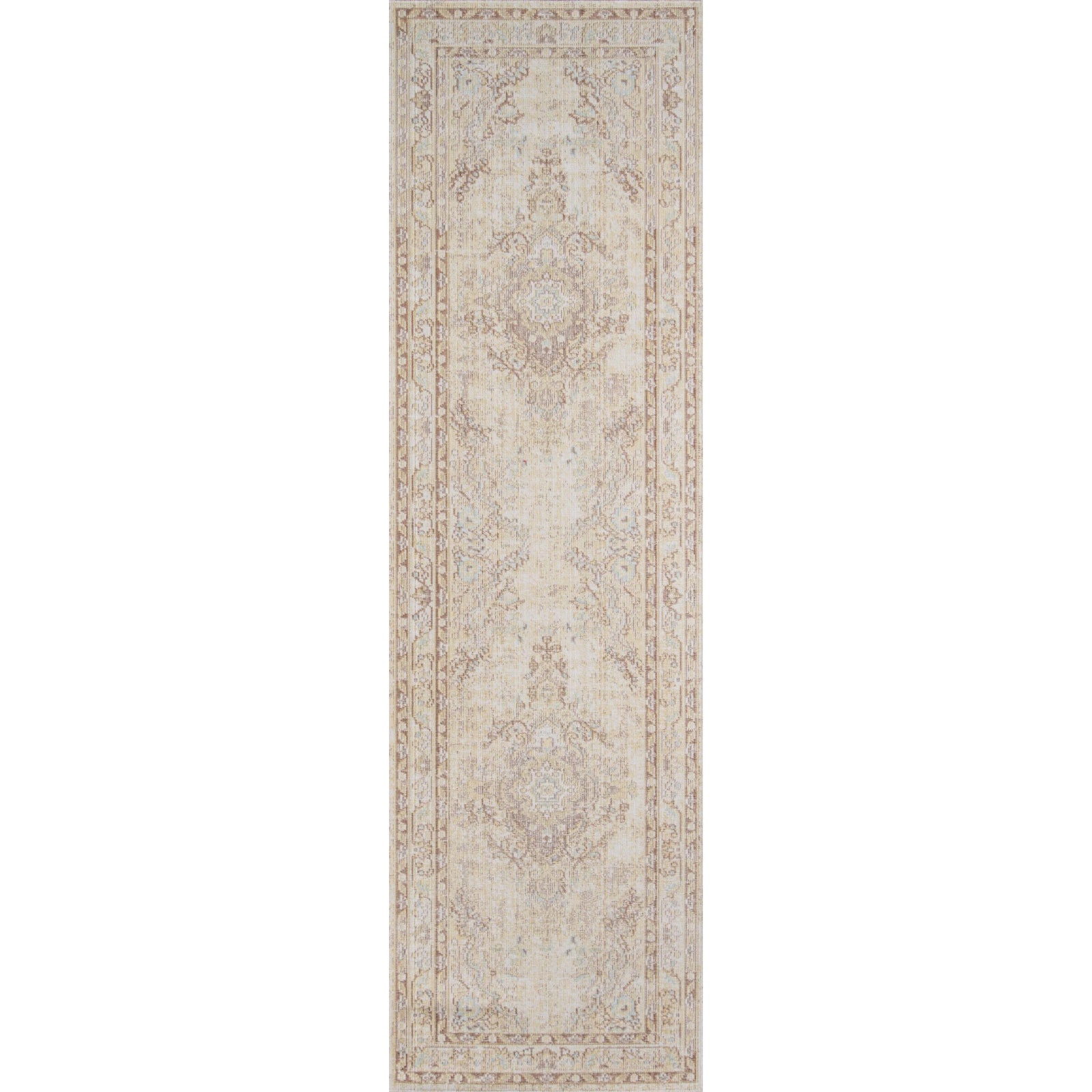 Momeni Isabella Alisha Ivory 2'7" X 8' Runner | Chairish
