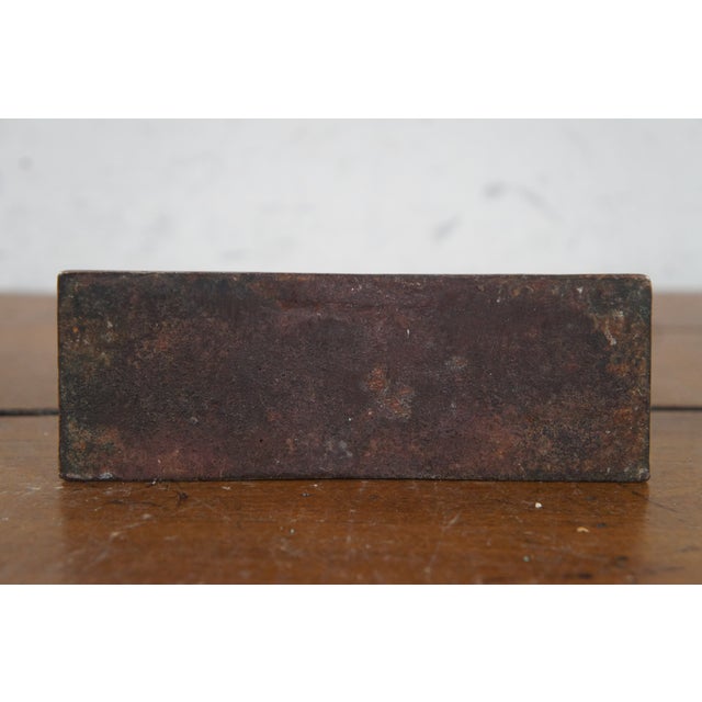 Antique Cast Iron Us Navy Frigate Constitution Nautical Ship Bookend ...