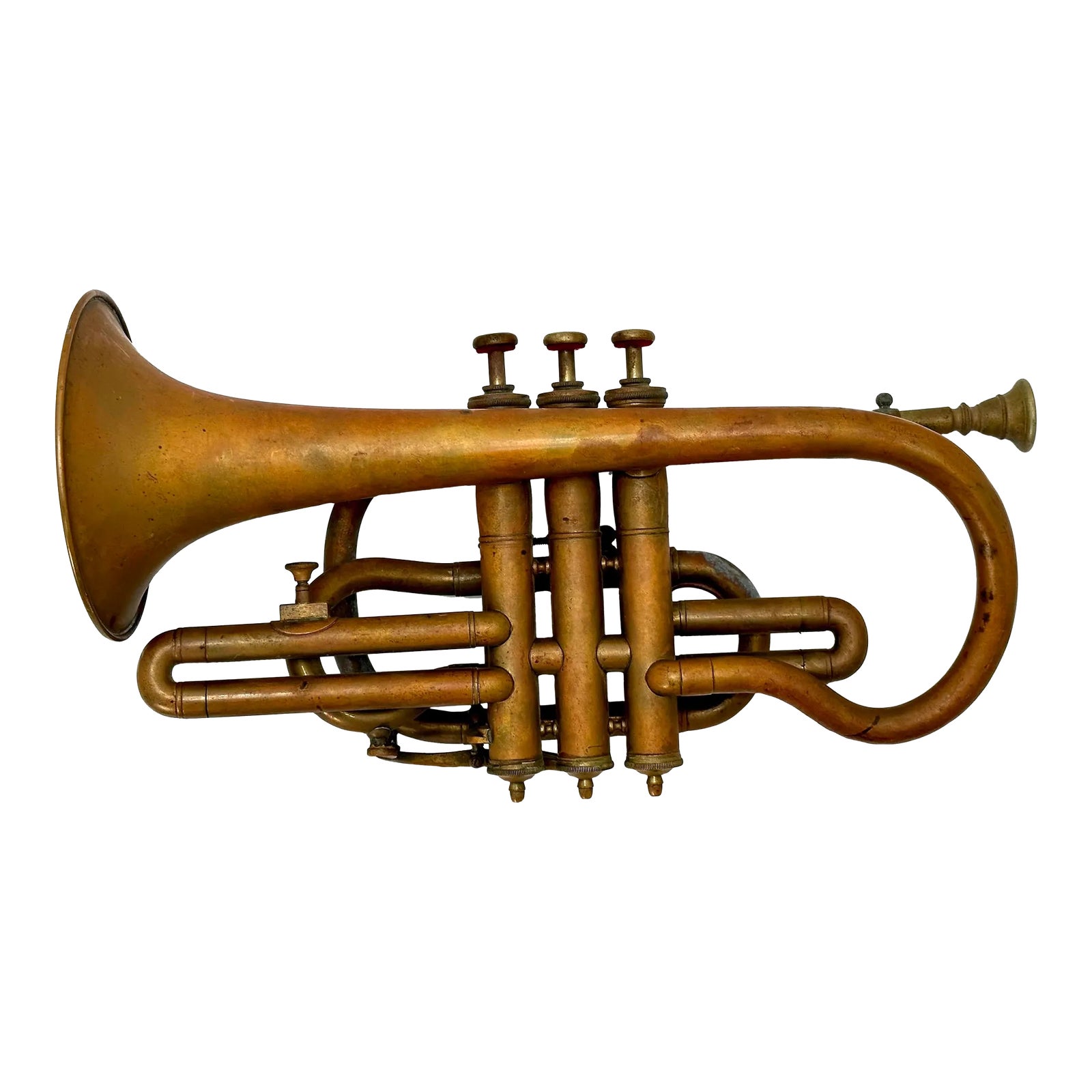 Authentic Late 19th Century Antique Brass "Shepherds Crook" Cornet ...