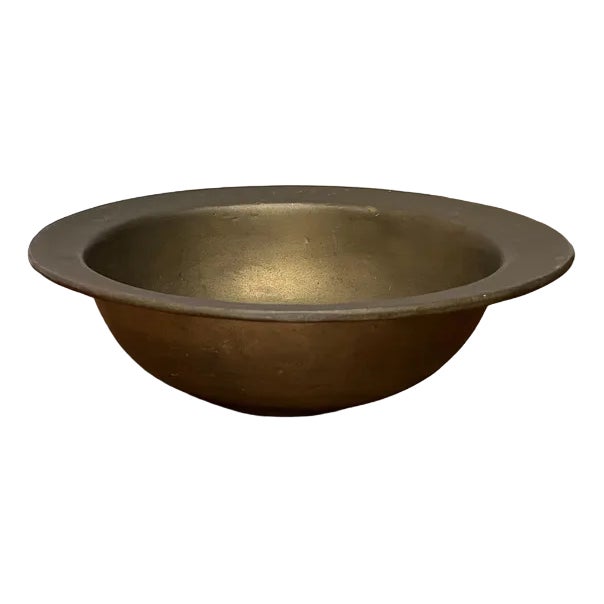 Vintage Metal Bowl from Scandia Present | Chairish