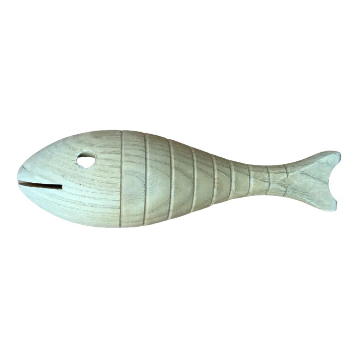 Bauhaus Urfisch Fish Rattle by Hugo Kükelhaus for Hohenfried ...