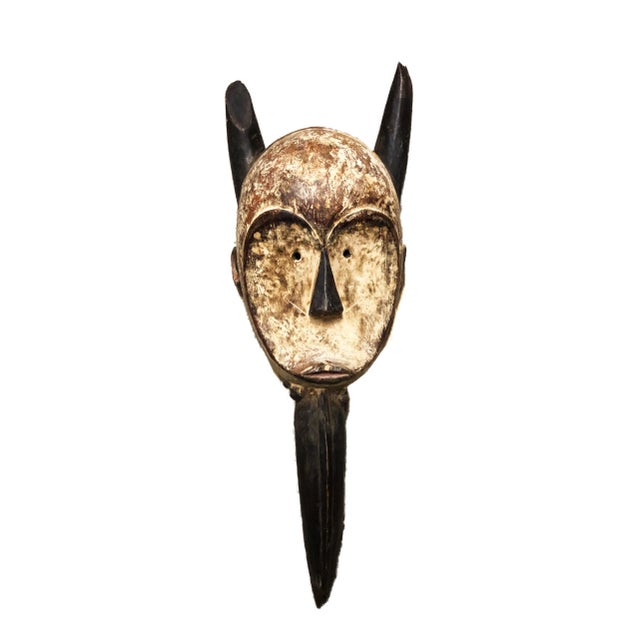 1970s African Dan Bird Mask with Beak Liberia | Chairish