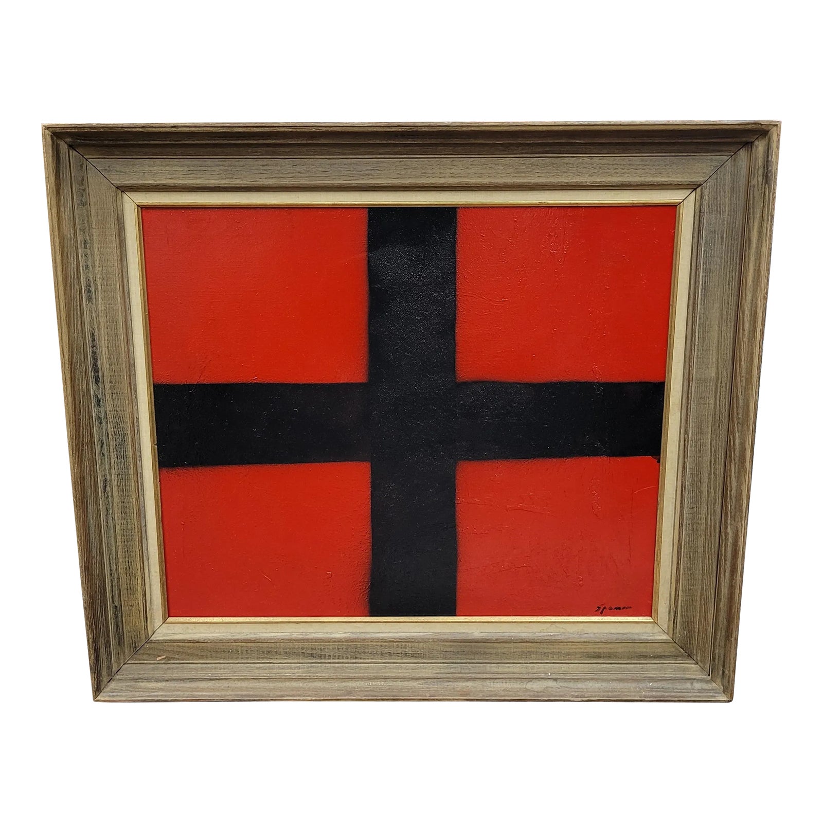 Original Enamel Painting by John Sparacio | Chairish