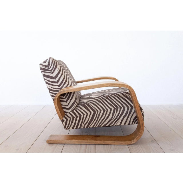 Vintage Model 400 Tank Chair by Alvar Aalto for Artek | Chairish
