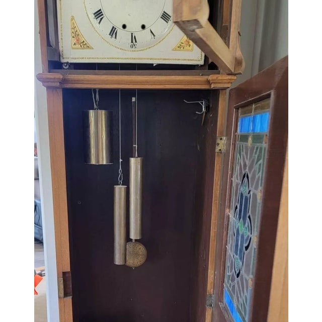 18th Century German Black Forest Flute Organ Musical Grandfather Clock ...