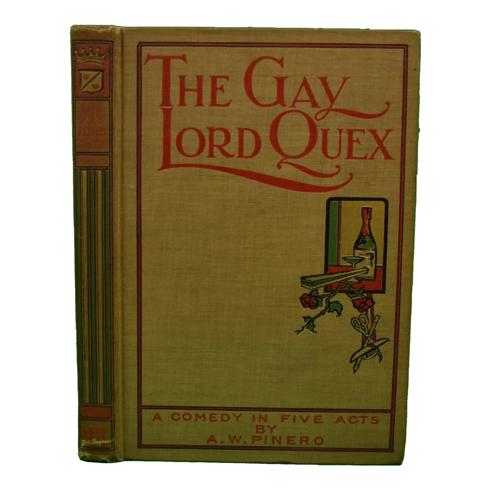 "The Gay Lord Quex" Book 1900 Pinero, A.W. | Chairish