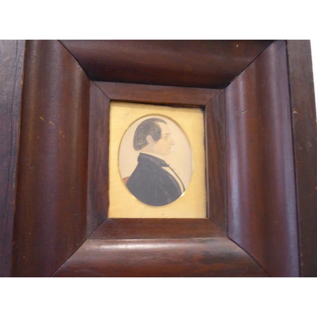 19th Century American Small Portrait | Chairish