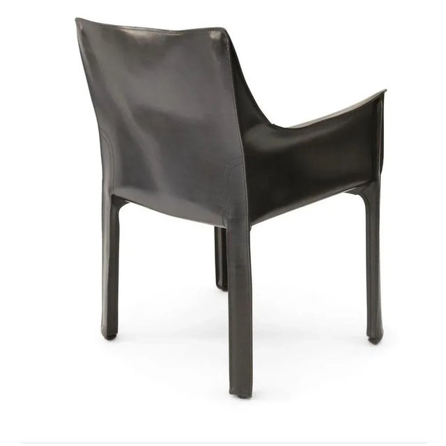 CAB 413 Chairs attributed to Mario Bellini for Cassina, 1977, Set of 2 ...