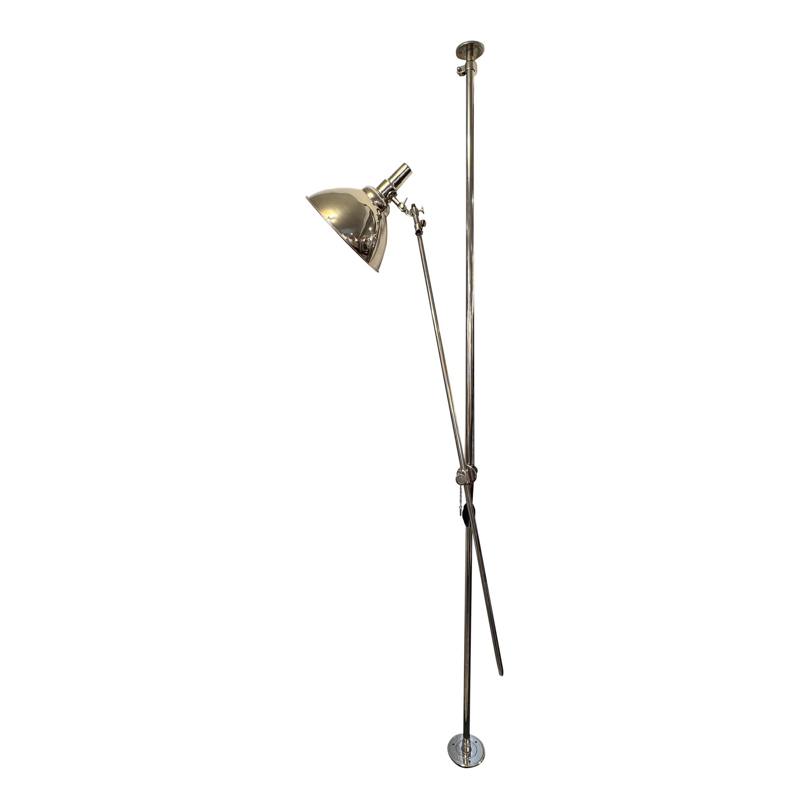 Restoration Hardware French Factory Boom Floor Lamp | Chairish
