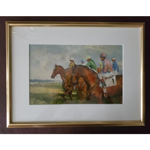 1960s Ralph Sharff Oil Painting | Chairish