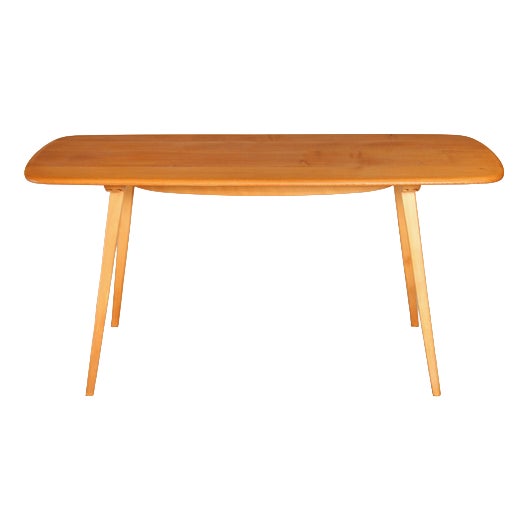 Mid-Century Modern Model 382 Plank Dining Table from Ercol, 1960s ...