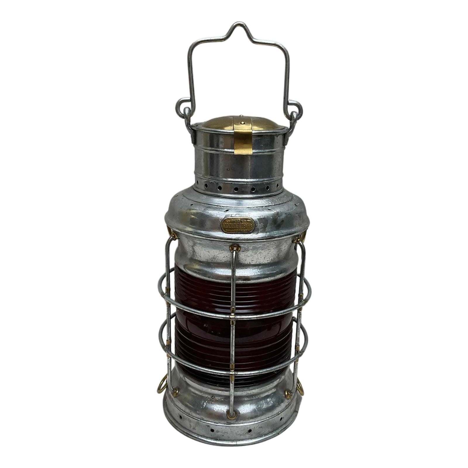Ships Lantern By A Ward Hendrickson | Chairish