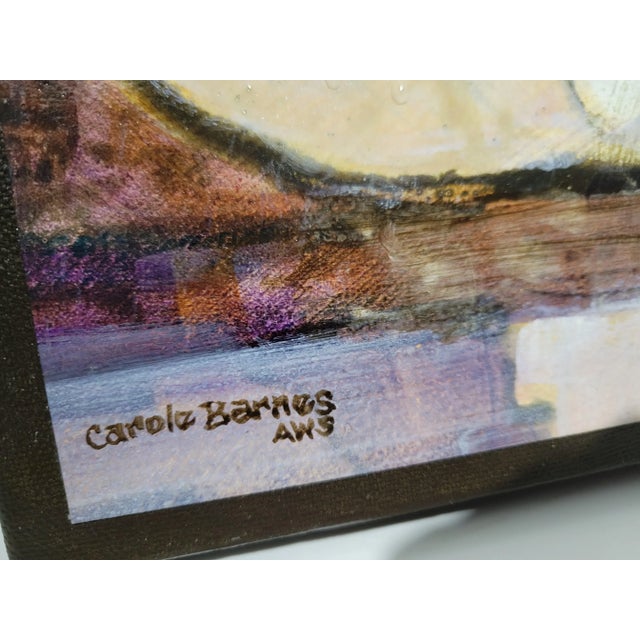 1990 "Sea Patterns" Contemporary Acrylic Abstract Paintings by Carol ...