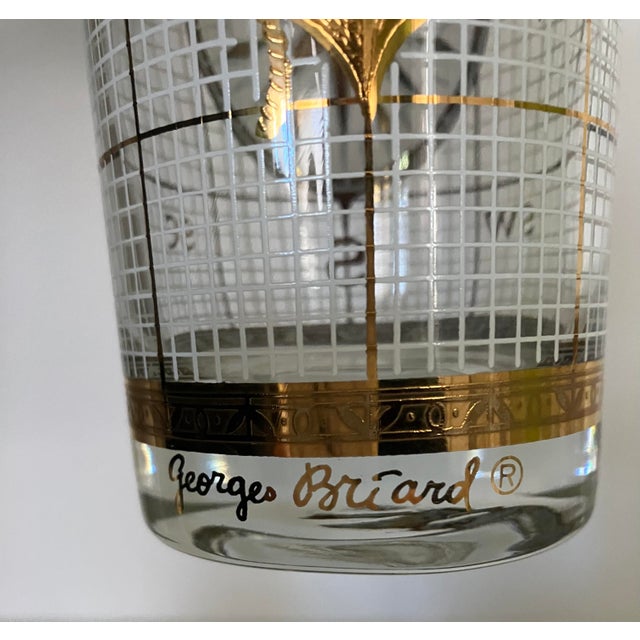 Vintage Georges Briard Nautical Highball Glasses Set of 6 | Chairish