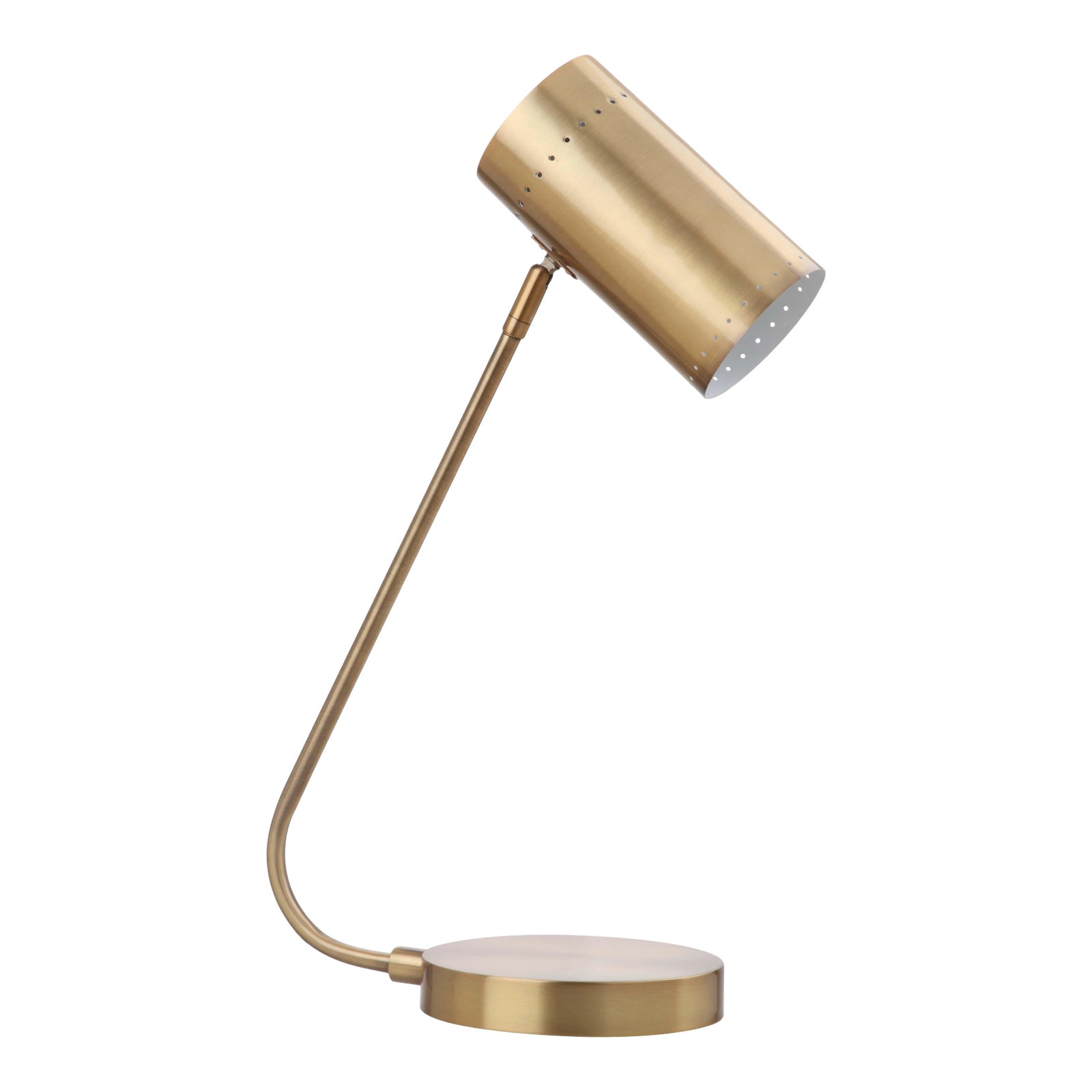 Mid Century Inspired Task Lamp - Gold | Chairish