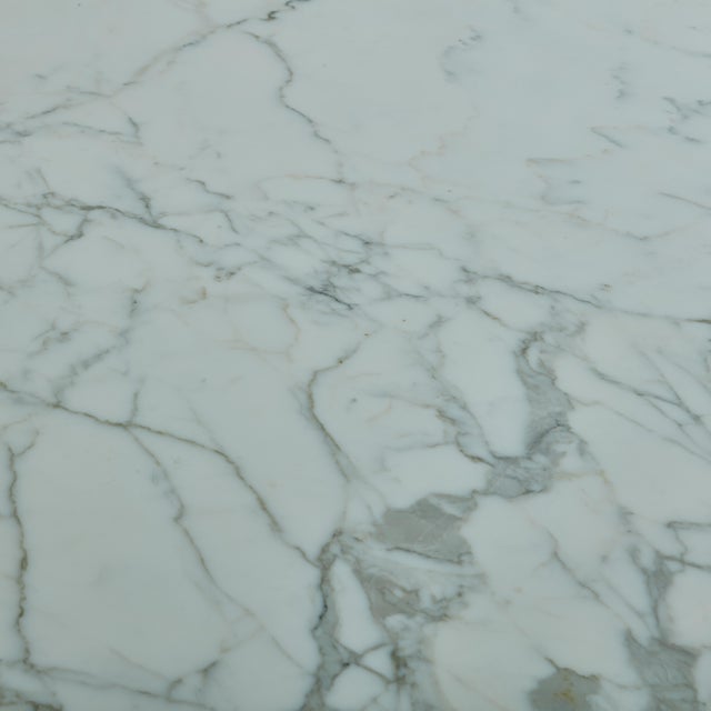 High Table With Calacatta Marble Top by Joseph D’Urso for Knoll, 1990s ...