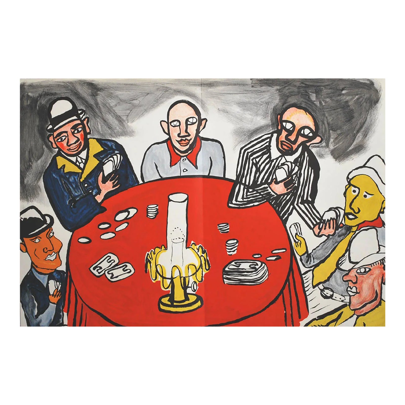 1975 Calder Original Lithograph DM30212d Derriere Le Miroir | Chairish