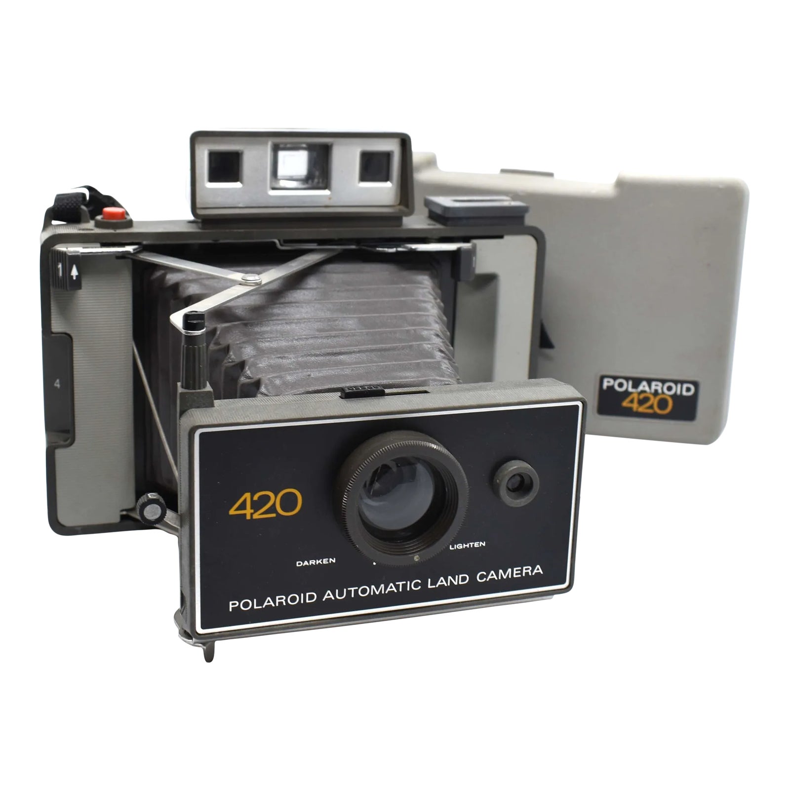 Polaroid Automatic Land Packfilm Model 420 Camera With Clamshell Cover ...