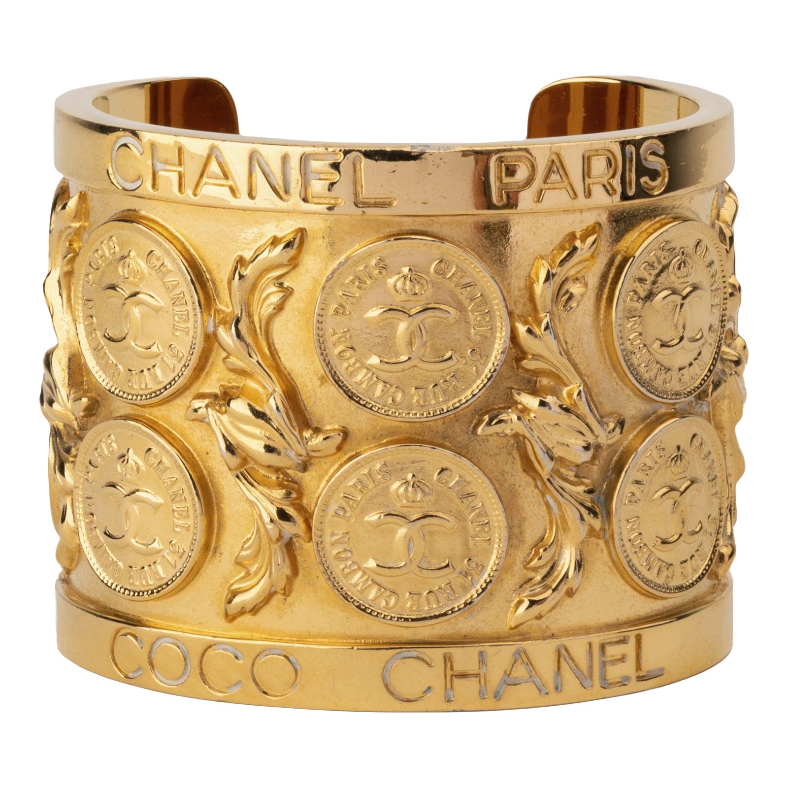 Chanel Chanel Rigid Bracelet | Chairish
