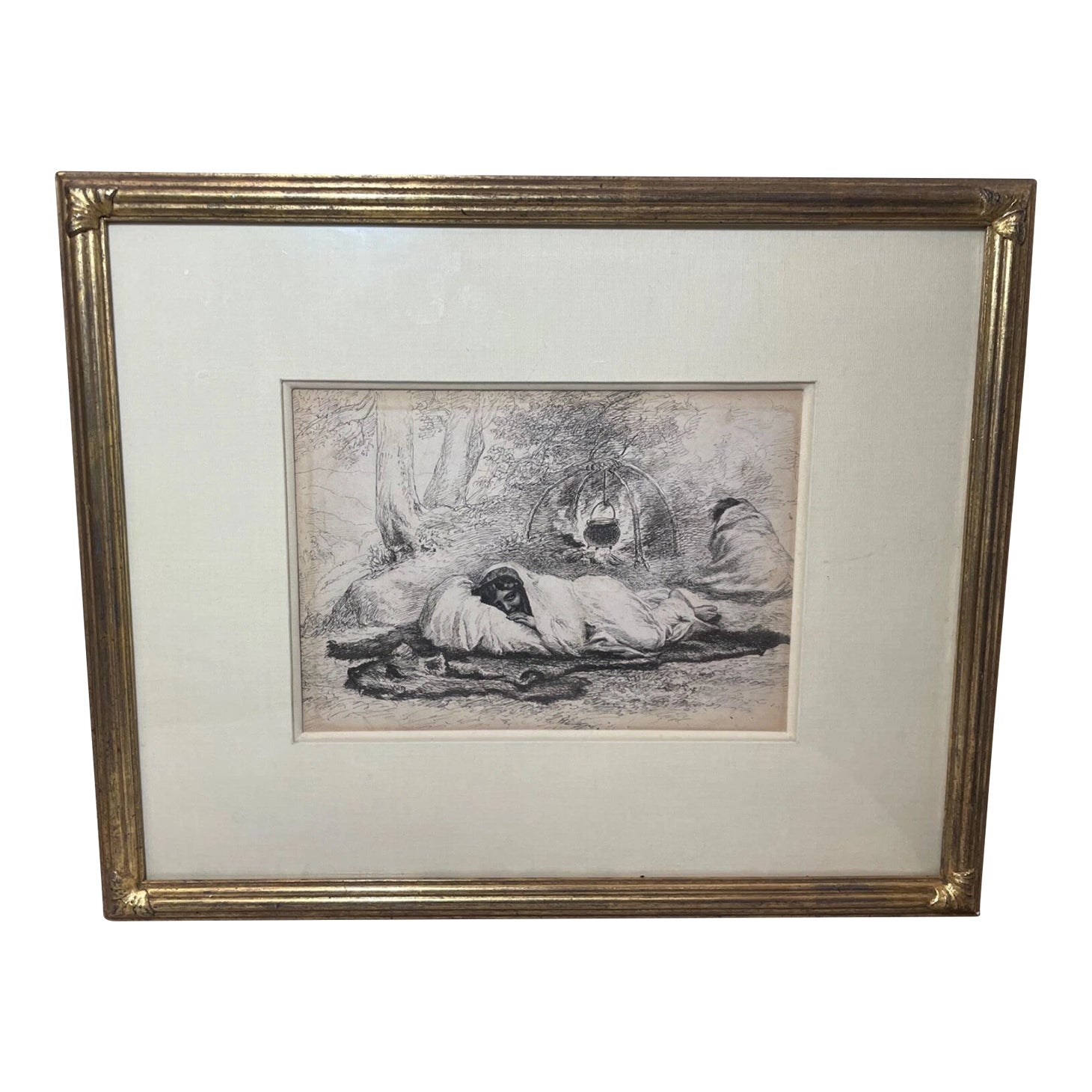 Antique Original Jean Leon Gerome Ferris 1863-1930 Pen Ink Drawing ...