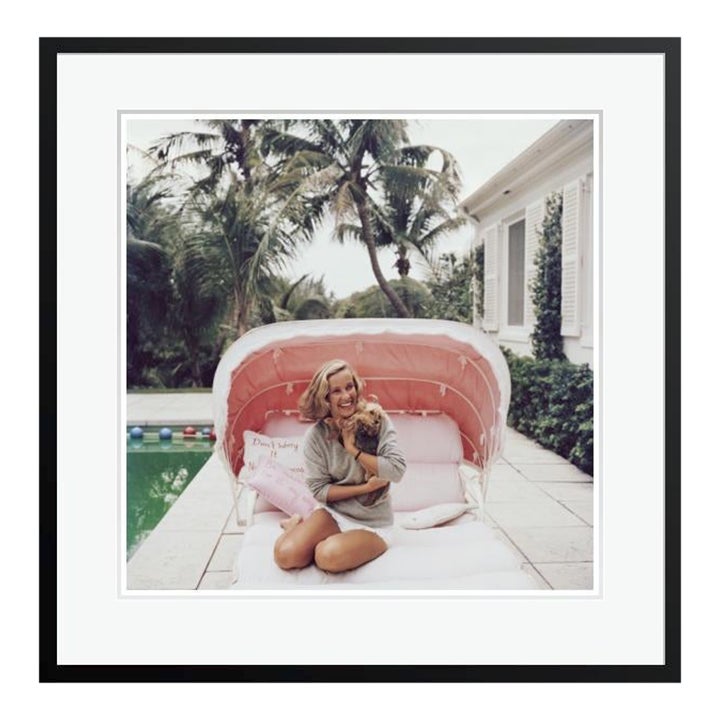 Alice Topping 1959 by Slim Aarons Framed C Print | Chairish