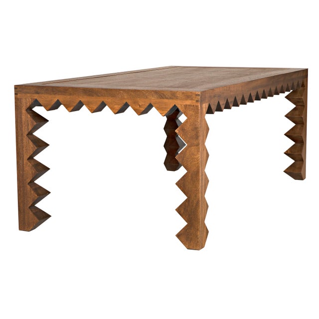 NOIR Elixir Zag Dining Table | Chairish
