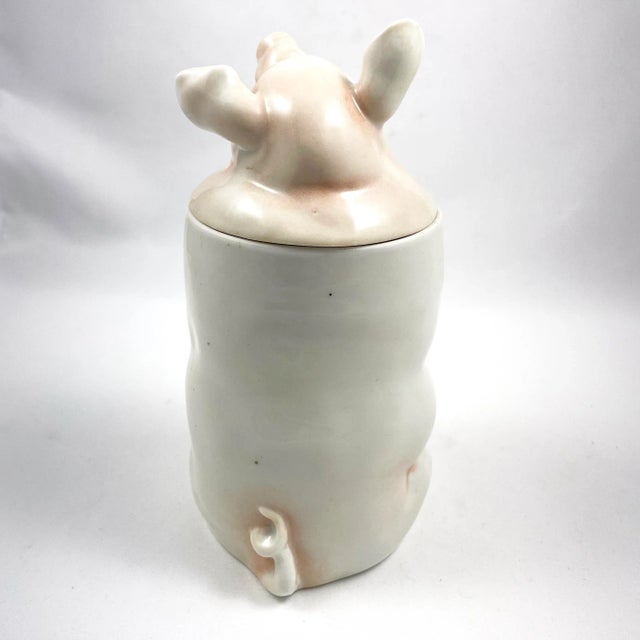 Antique German Porcelain "Singing Pig" Humidor by Schierholz & Sohn ...