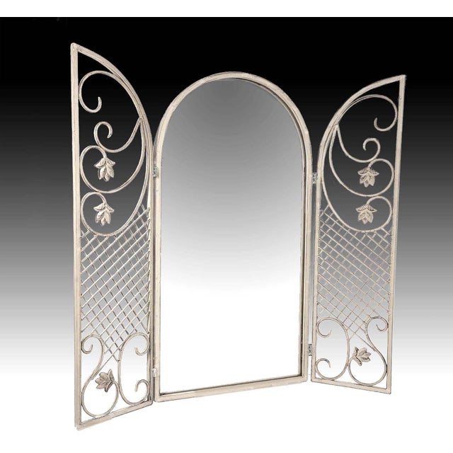 Wrought Iron Garden Gate Mirrors | Fasci Garden