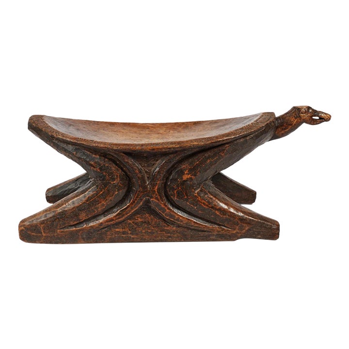 Lobi Zoomorphic Stool | Chairish
