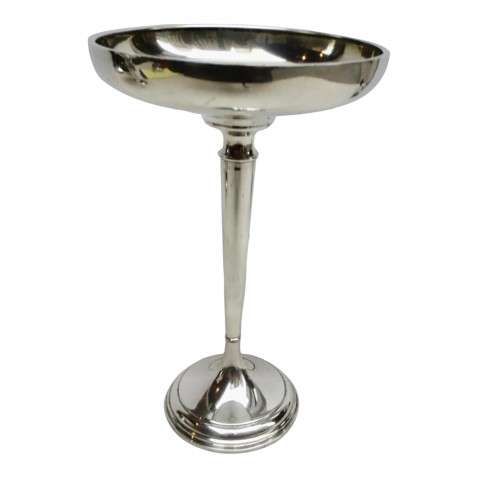 Sterling Silver Compote Circa 1950s' | Chairish