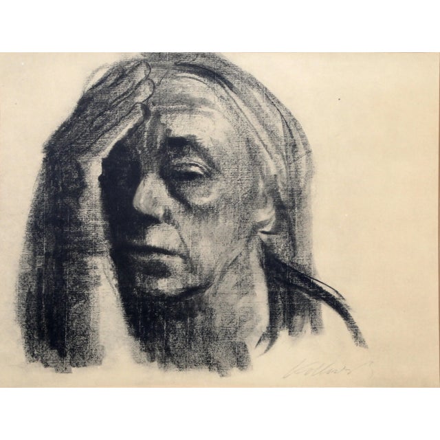 1940s Selbstbildnis 19 Collotype By Kathe Kollwitz Chairish