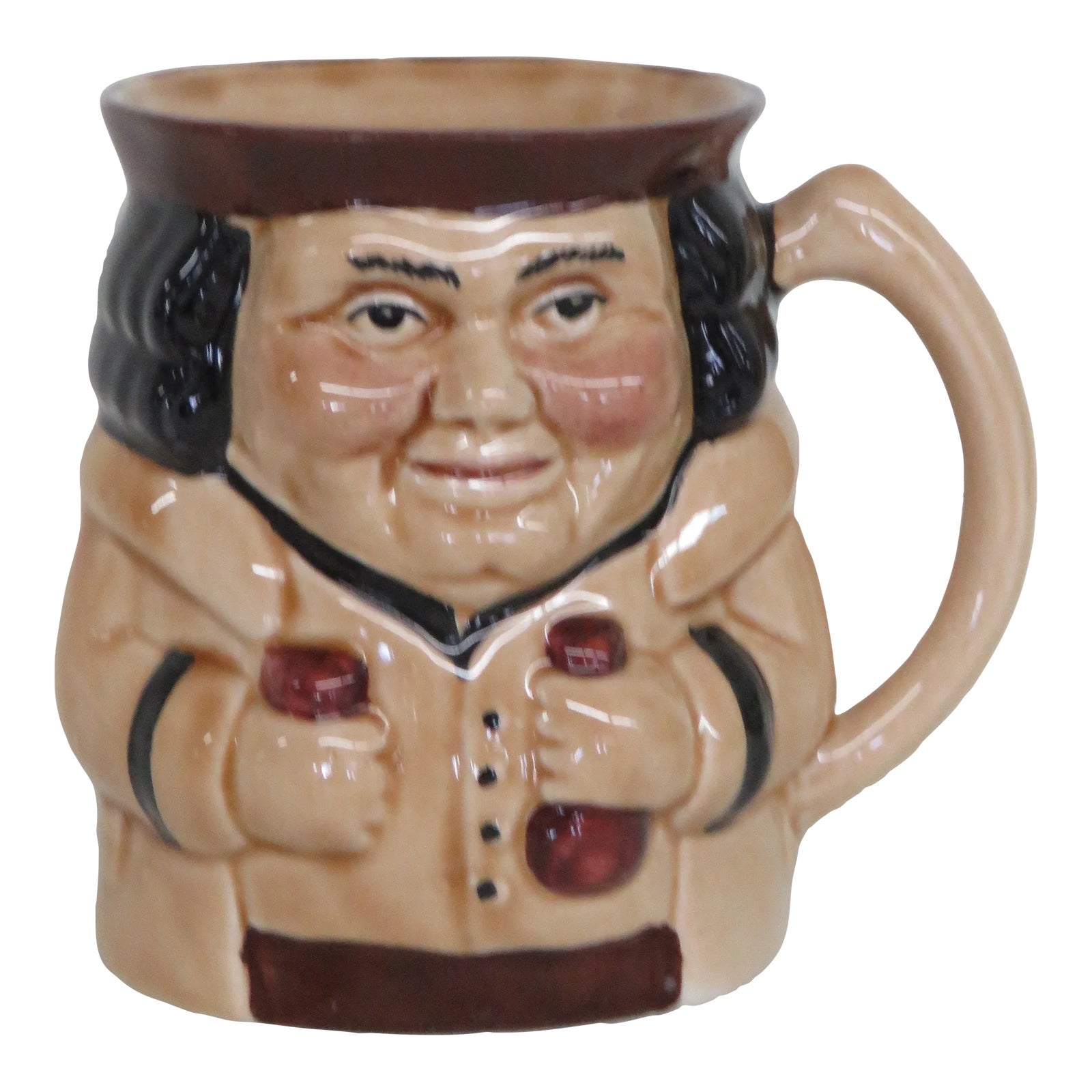 Toby Mug Shorter and Son Old Staffs Staffordshire England Coffee Cup ...