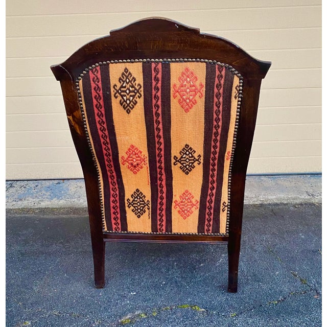 Turkish Kilim Chair | Chairish