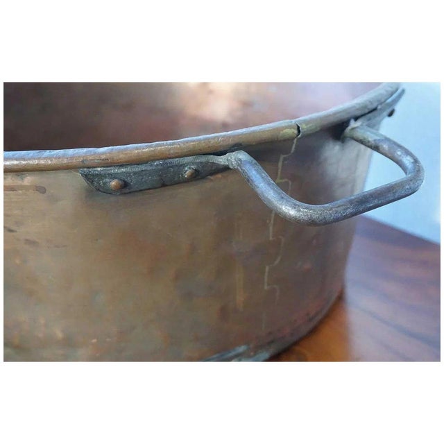 American Copper Two-handle Cooking Pot | Chairish