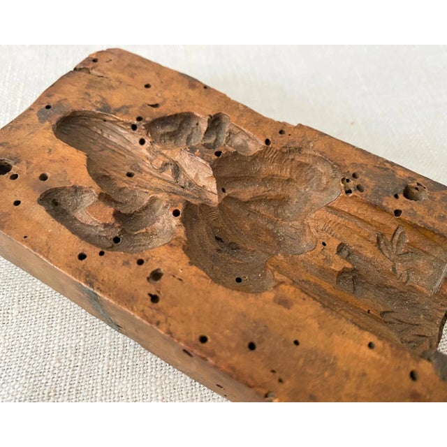 Antique Japanese Kashigata, Wooden Sweet or Cake Mold | Chairish