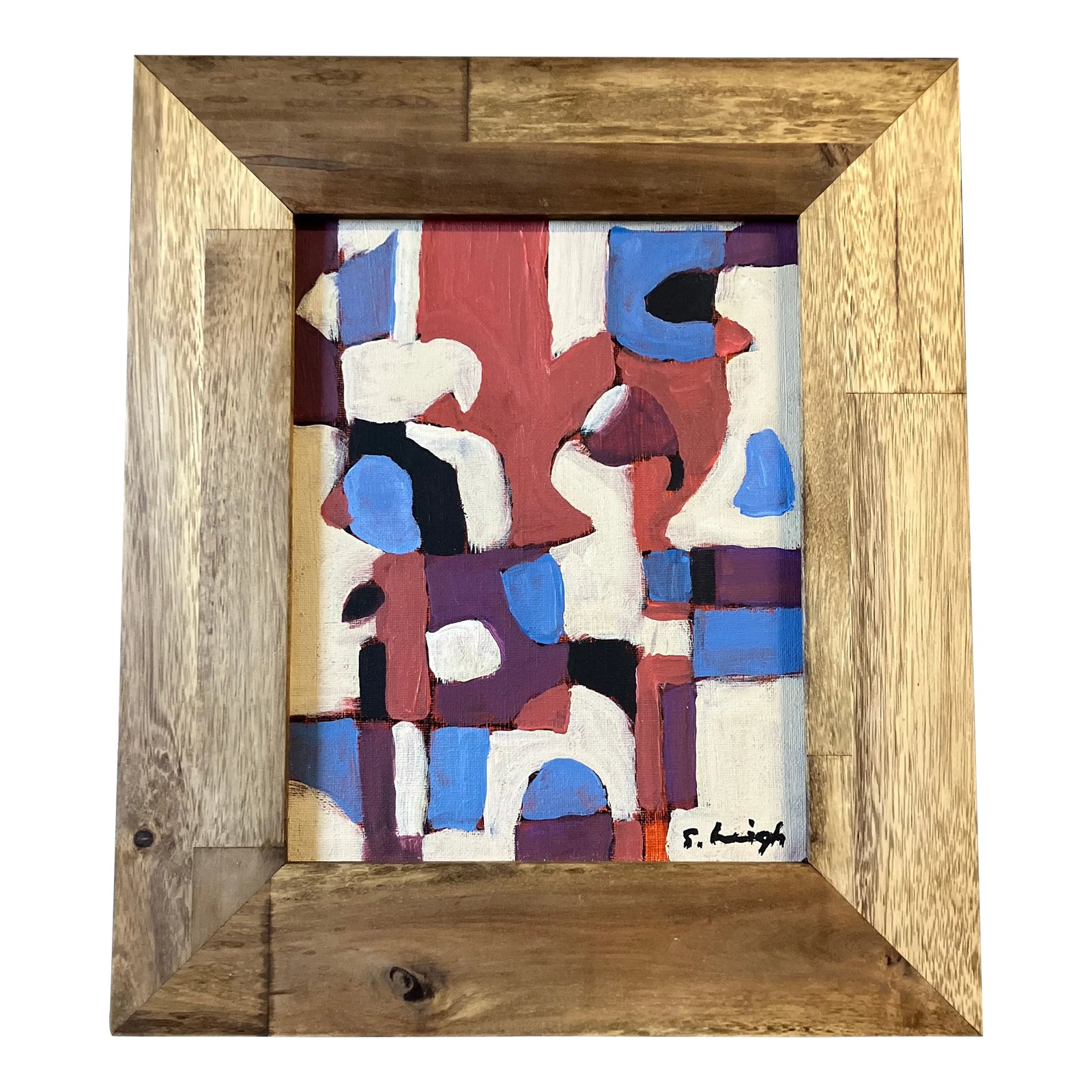 Contemporary Original Stephen Heigh Abstract Painting “Embrace” Vintage ...