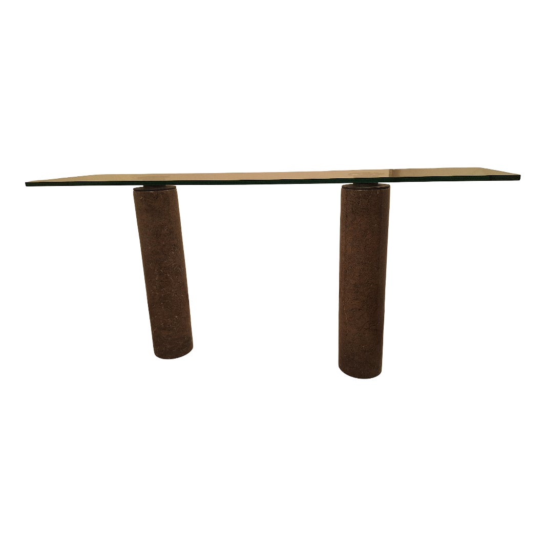 M4 Model Console Table by Angelo Mangiarotti for Skipper, 1990s | Chairish