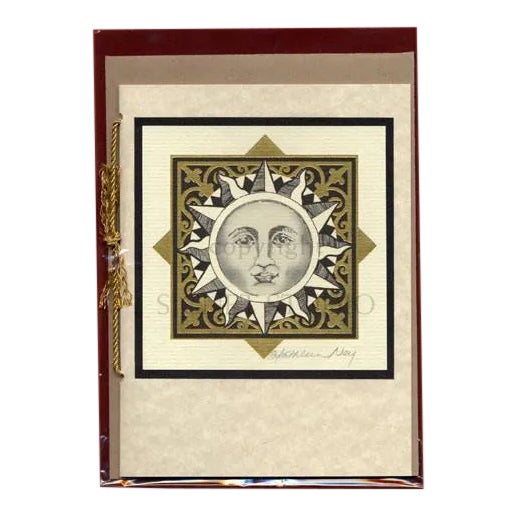 1990s Celestial Constellation Lithograph Cards - Set of 6 | Chairish