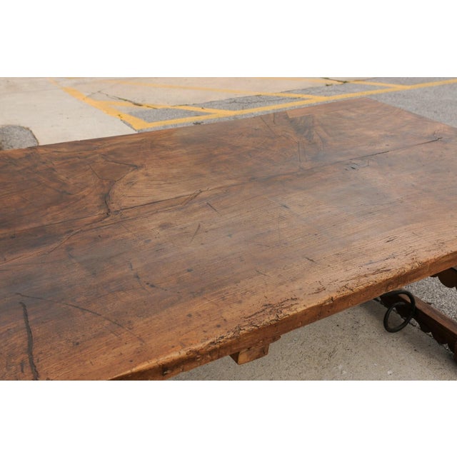19th Century A Robust Italian Long Dining Table | Chairish