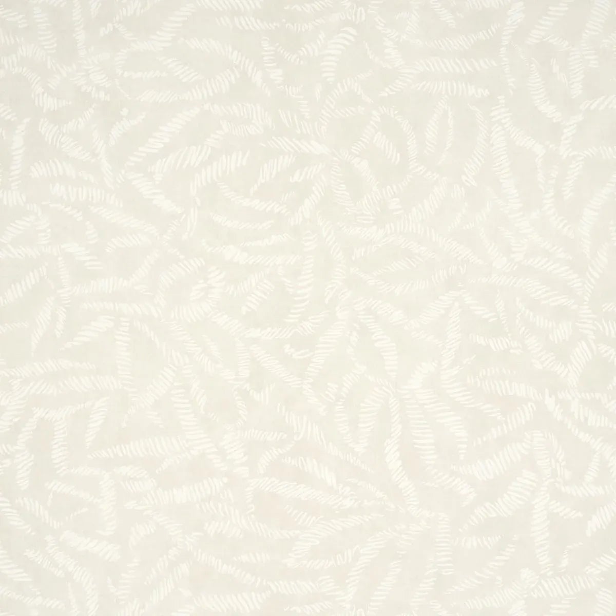 SAMPLE - Schumacher Leaf Bloom Wallpaper In Neutral | Chairish