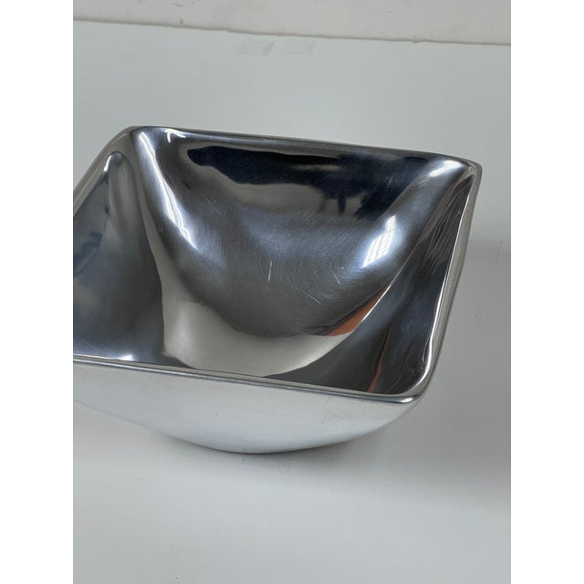 Nambe Cube Bowl | Chairish