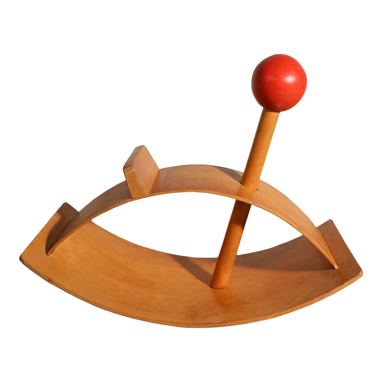 Modernist Bent Plywood Rocking Toy by Gloria Caranica for Creative ...