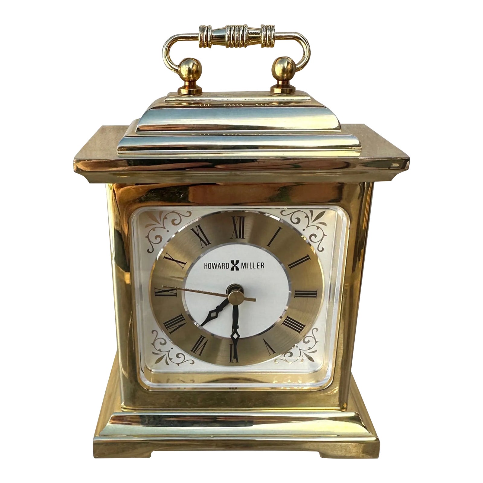 Howard Miller Small Mantle Clock | Chairish