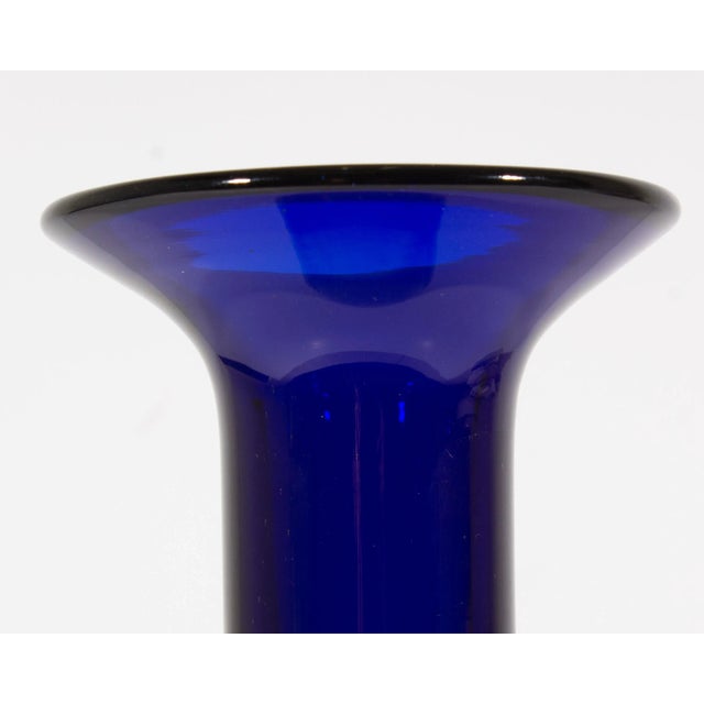 Heinrich Löffelhardt Schott Zwiesel German Glass Vase | Chairish