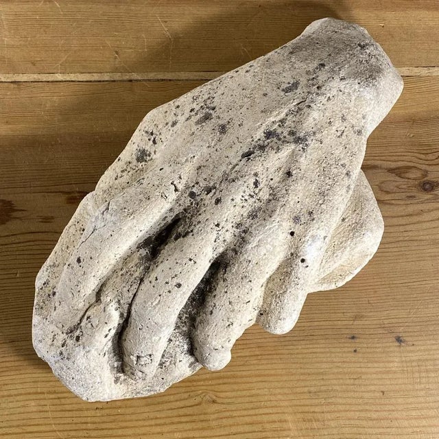 Stone Hand Sculpture, 1950s, Stone | Chairish