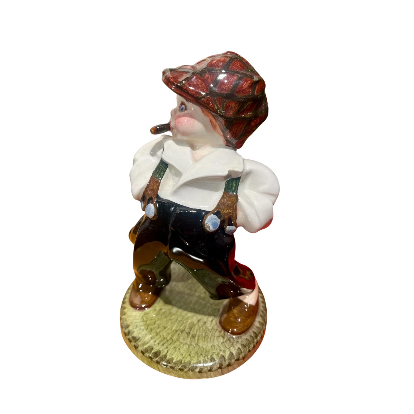 Child with Cigar in Ceramic by Sandro Vacchetti for Lenci, 1935 | Chairish