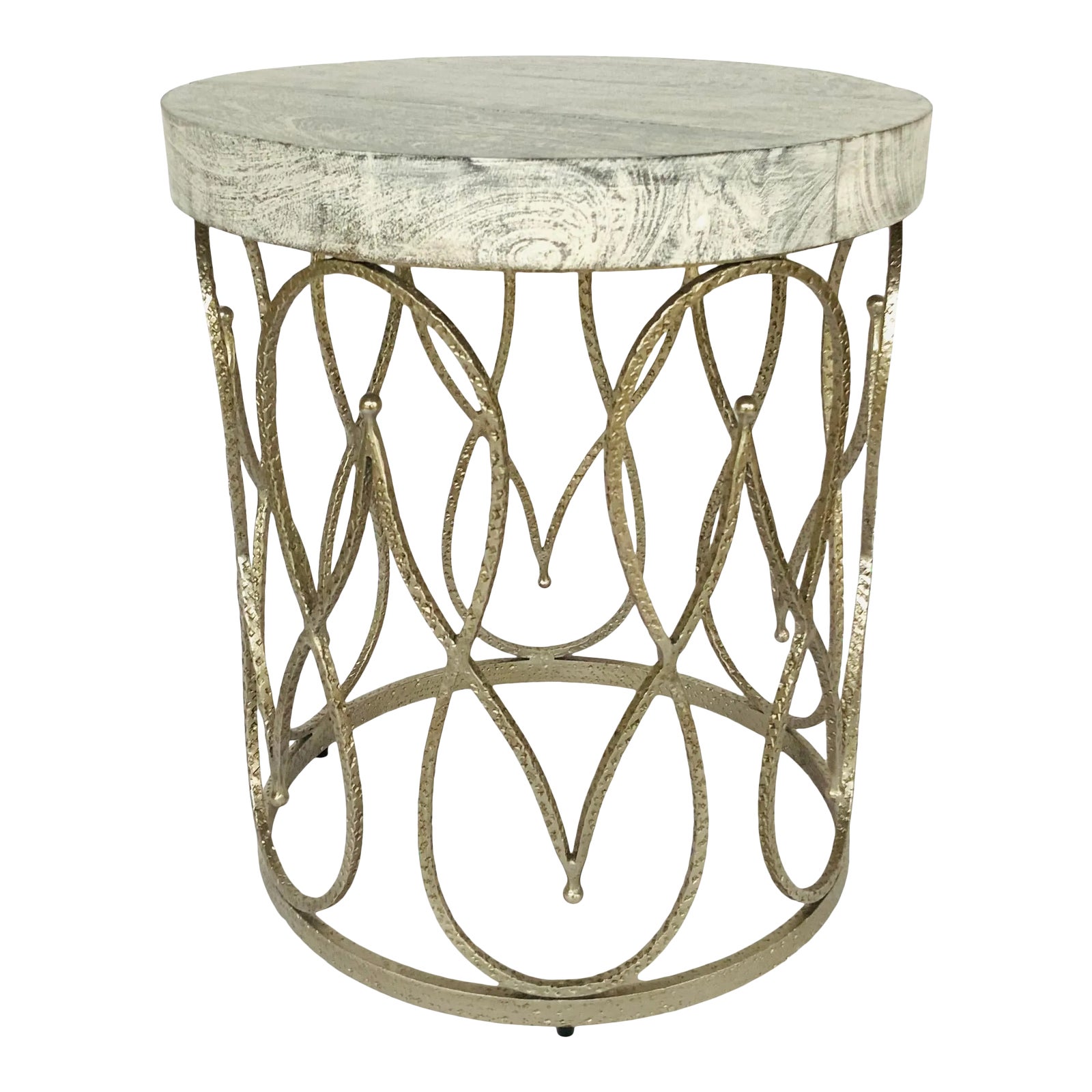 Studio a Home Modern Moroccan Side Table | Chairish
