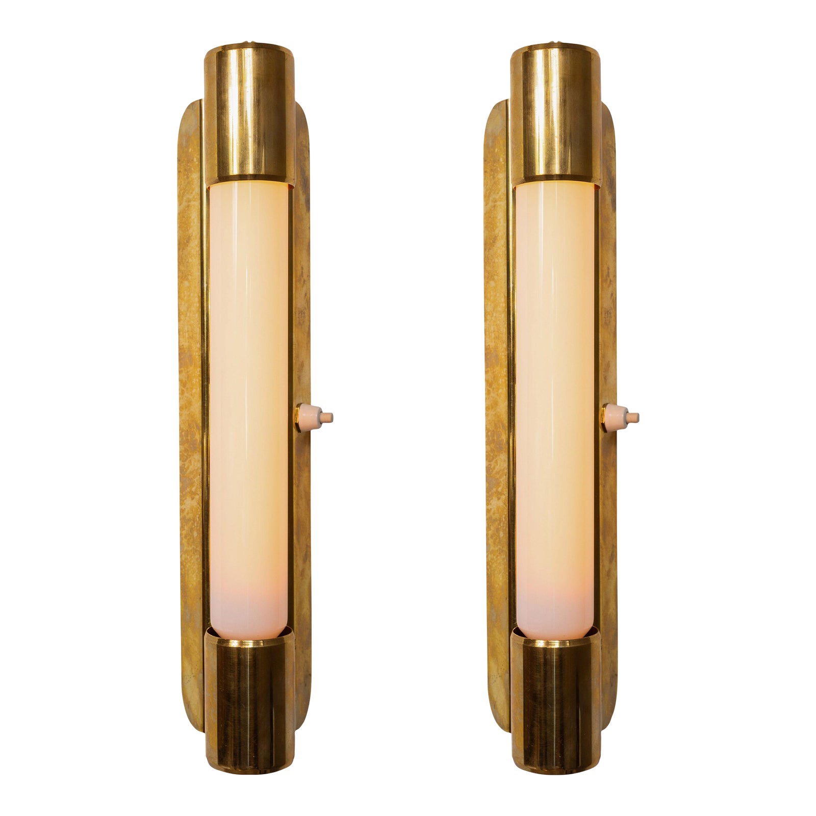 1950s Mauri Almari Model No. 71032 Wall Lamps for Idman - a Pair | Chairish