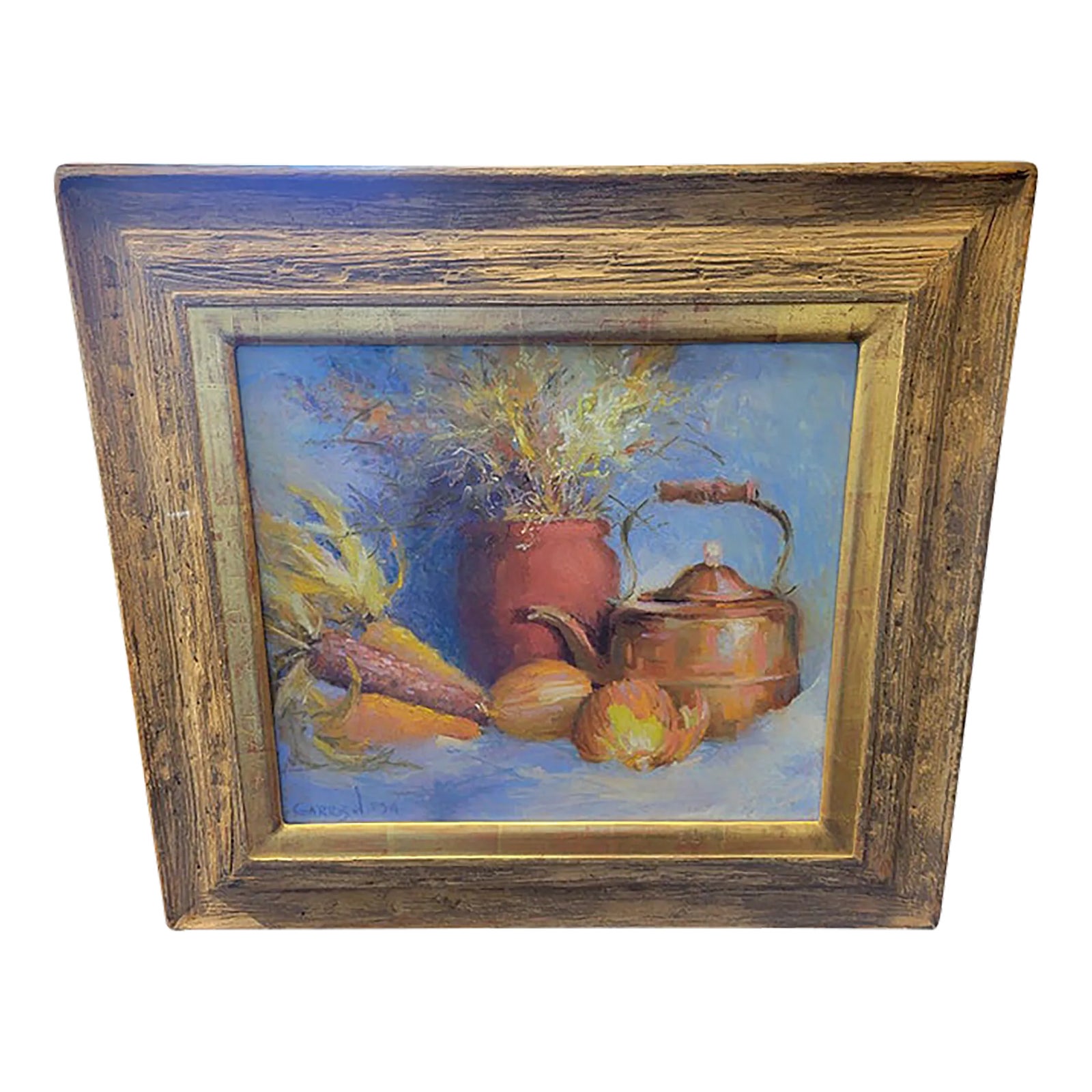 David Garrison Pastel Still Life | Chairish
